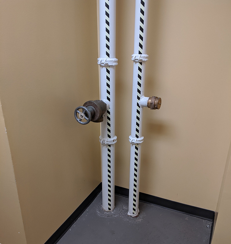 Obstruction Markings - Robin Steel - Specializing egress path, signage ...