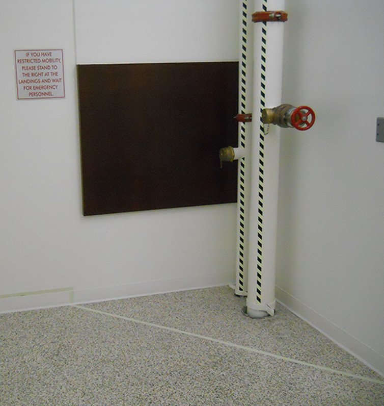 Obstruction Markings - Robin Steel - Specializing egress path, signage ...